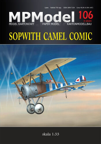 MPM Model 07-2024 Sopwith Camel Comic