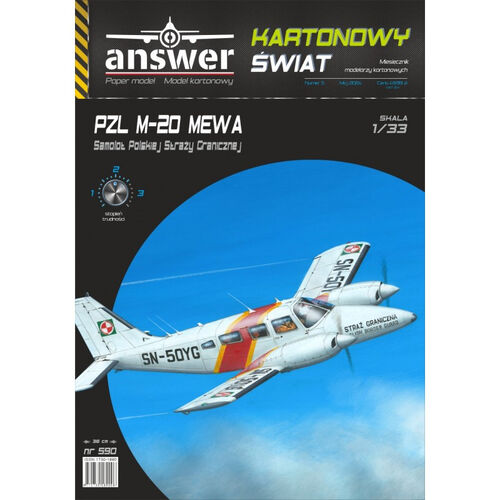Answer KS-05-2024 PZL M-20 Mewa - Polish Border Guard Aircraft