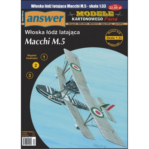 Answer MKF-12-2007 Macchi M.5 - Italian Flying Boat