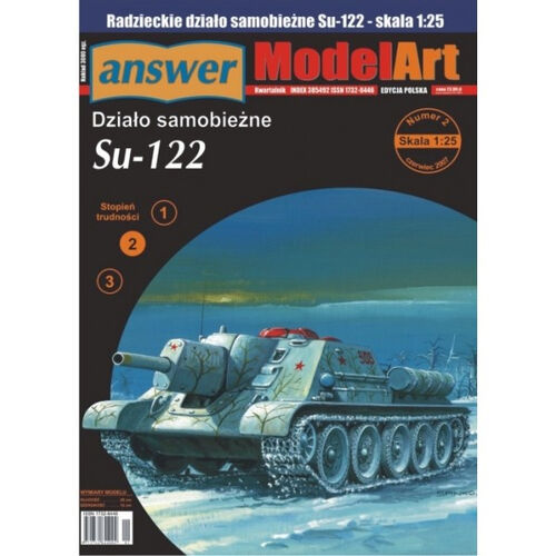 Answer MA-06-2007 Su-122 - Self-Propelled Gun