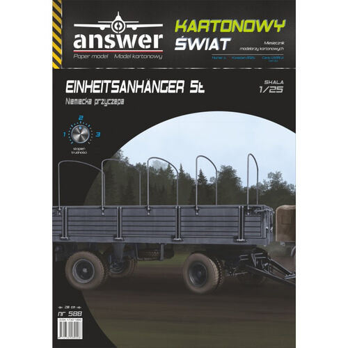 Answer KS-04-2024 Einheitsanhänger 5t - German Trailer