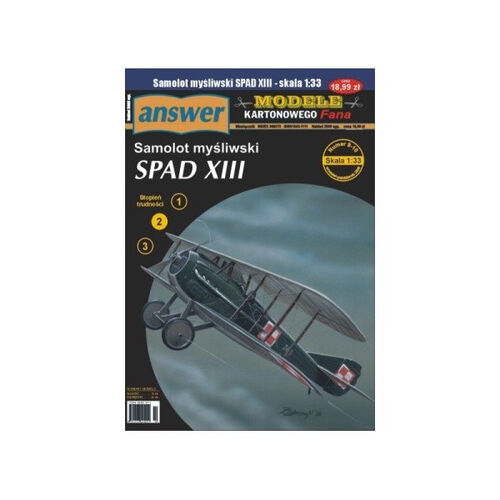 Answer MKF-09-10-2006 Spad XIII - Fighter Plane
