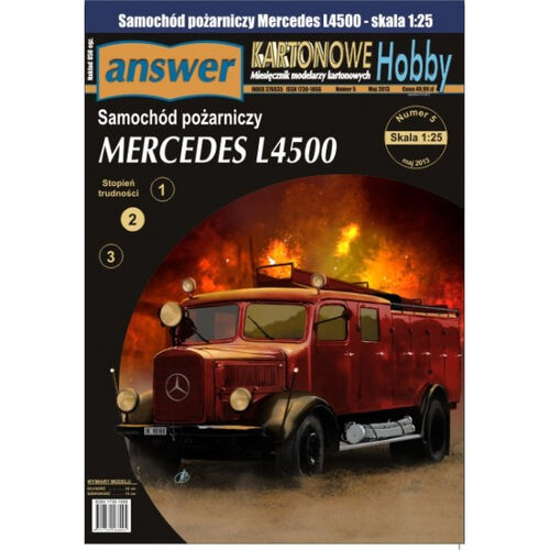 Answer KH-05-2015-02 Mercedes L4500 - Fire Truck