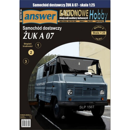 Answer KH-09-2015 Żuk A 07 - Delivery Vehicle