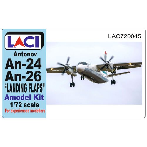 LACI 720045 Antonov An-24 and An-26 - Landing Flaps (for A-Model Kits)