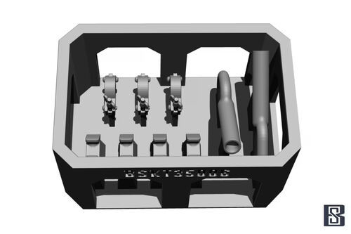 BSK Model T35006 Sherman - Towing Cable set (3D-Printed)