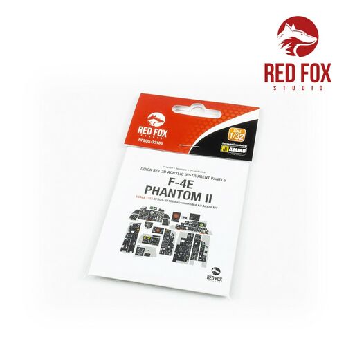Red Fox Studio QS-32106 F-4E Phantom II (for Academy kit)