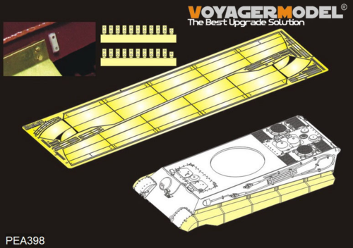 VoyagerModel.Co.Ltd PEA398 WWII German King Tiger Schurzen