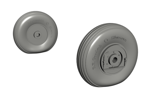 CMK Q32291 IAR-81C - Late Mainwheels for SH./Azur/From kit