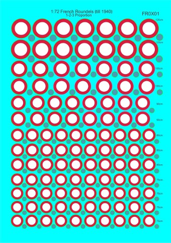 Azur FRX01 French Roundels
