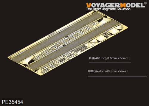 VoyagerModel.Co.Ltd PE35454 WWII German Neubaufahrzeug Nr.3-5 Fenders