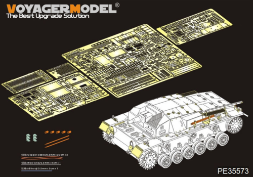 VoyagerModel.Co.Ltd PE35573 WWII German StuG III Ausf.B