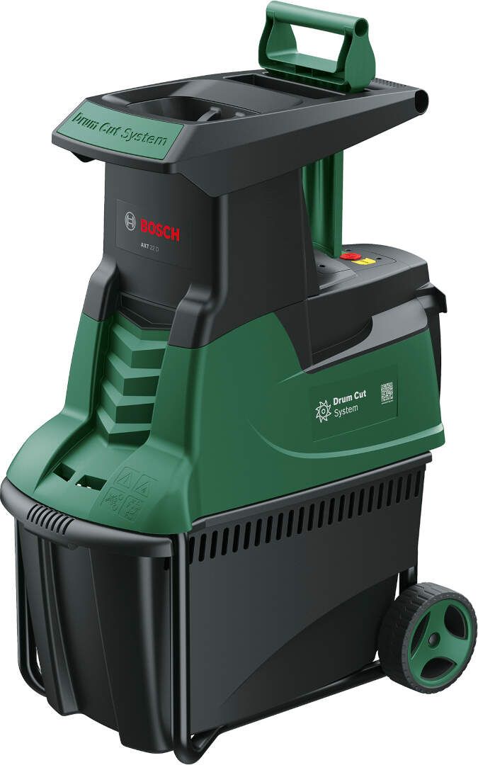 Bosch AXT 25 D seckalica / drobilica za grane do 40 mm 2500W – valjkasti sistem sečenja