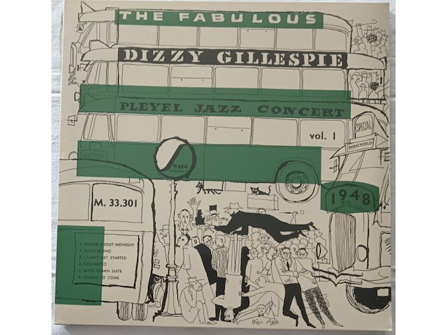 Dizzy Gillespie-Fabulous pleyel jazz concert vol.1(Nov