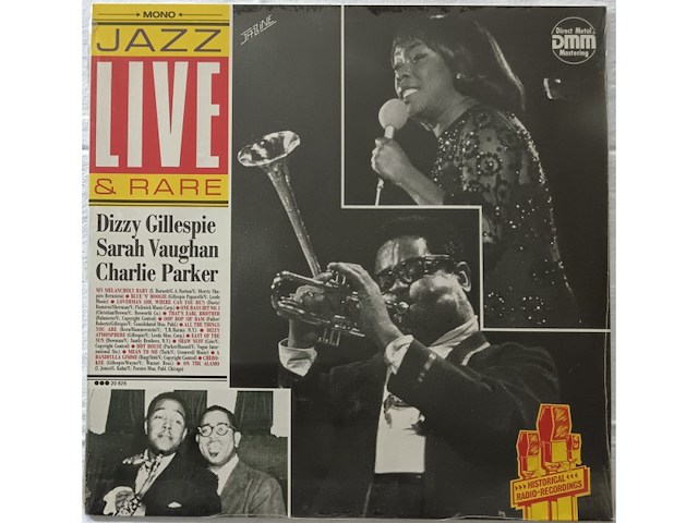 Dizzy Gillespie,Sarah Vaughan,Charlie Parker-Live&;Rare