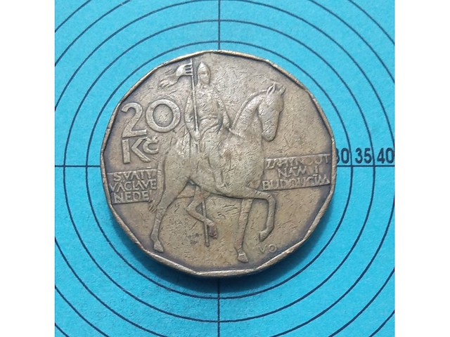 Češka 20 korun 1990g km5