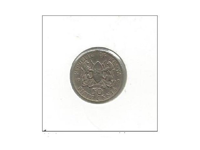 d3 Kenya 50 cents 1969.