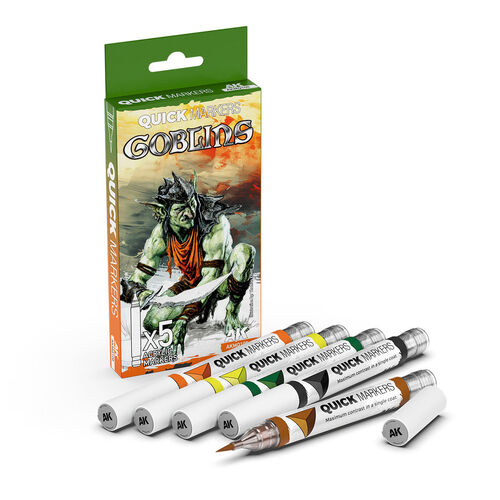 AK-Interactive AKMQ108 Goblins - Quick Markers Set