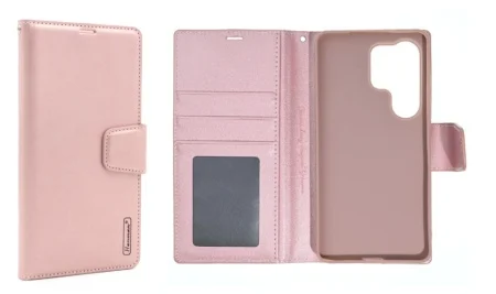Futrola Hanman Canvas za Samsung Galaxy S26 Ultra roze