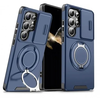 Futrola CamShield Ring stand za Samsung Galaxy S26 Ultra plava
