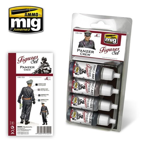 AMMO of Mig Jimenez 7024 Panzer Crew Set