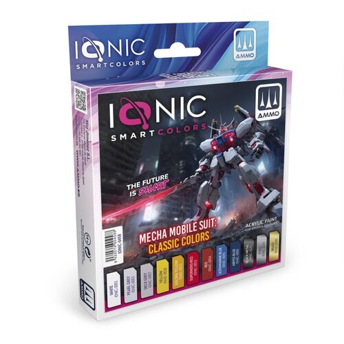 NEW! AMMO of Mig Jimenez IONIC-0458 IONIC-458 Mecha Mobile Suit - Classic Colors