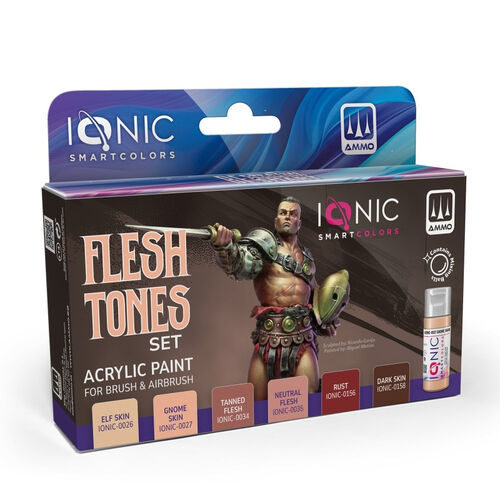 AMMO of Mig Jimenez IONIC-0505 Flesh Tones Set