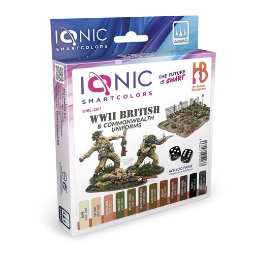 NEW! AMMO of Mig Jimenez IONIC-1203 British & Commonwealth WWII Uniforms