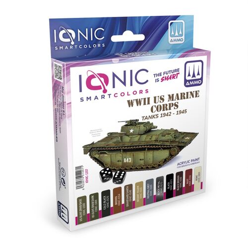 NEW! AMMO of Mig Jimenez IONIC-1207 USMC WWII Vehicles 1942-1945