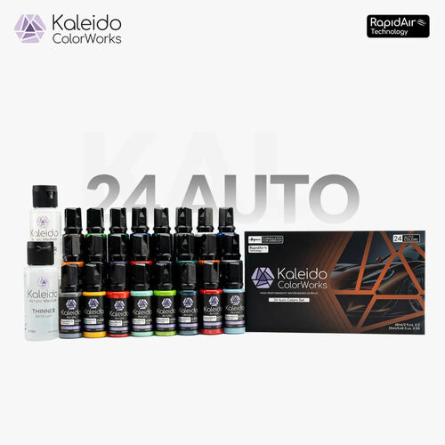 Kaleido 48702 24 Color Auto Set Gloss / Metallic / Pearl (24 + 2 pcs)