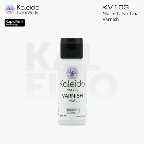Kaleido KV103 Acrylic Varnish Clear Coat Matt