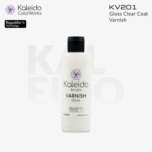 Kaleido KV201 Acrylic Varnish Clear Coat Gloss