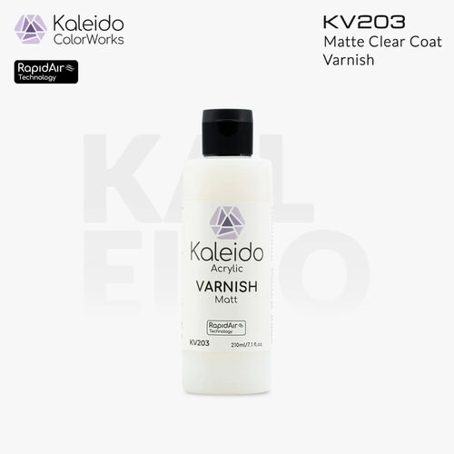 Kaleido KV203 Acrylic Varnish Clear Coat Matt