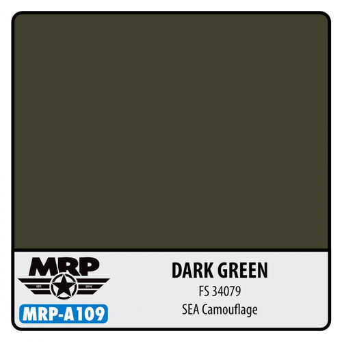 NEW! MR.PAINT MRP-A109 Dark Green FS34079 SEA Camouflage