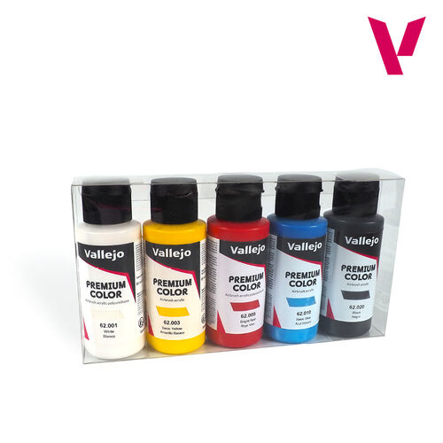 Vallejo 62101 Premium RC - Opaque Basics Set