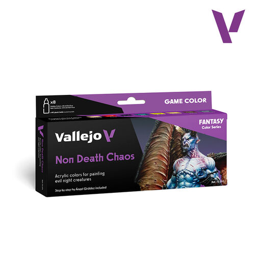Vallejo 72191 Fantasy Color Series - Non Death Chaos Game Color Set