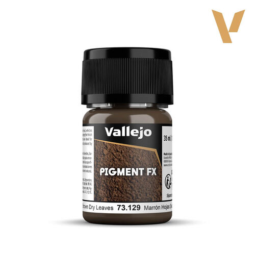 NEW! Vallejo 73129 Pigment FX Dry Leave Broen