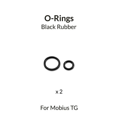 Gaahleri 44261 Mobius TG Black O-Rings (2 pcs)