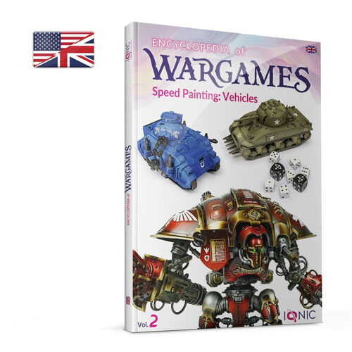 NEW! AMMO of Mig Jimenez IONIC-1301 Encyclopedia of Wargames Volume 2: Vehicles (English Version)
