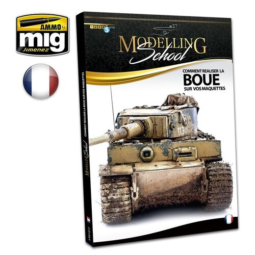AMMO of Mig Jimenez 6212 MODELLING SCHOOL - How to Make Mud in your Models (French)