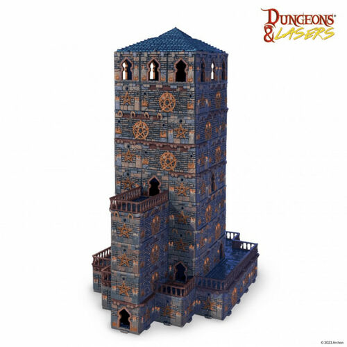 Archon Studio DNL0065 Dungeons & Lasers Starter Set: Sorcerer's Spire