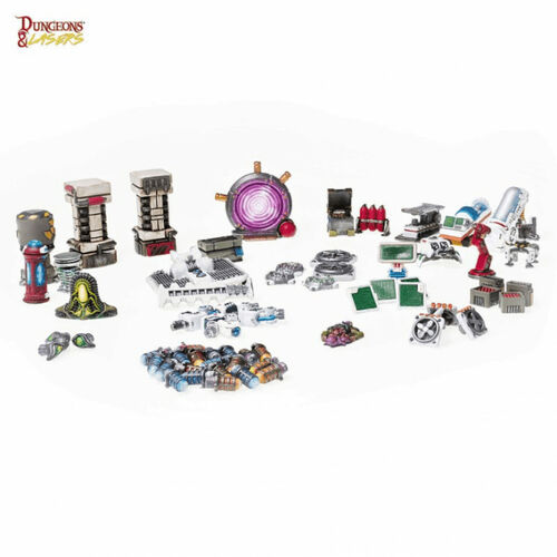 Archon Studio DNL0016 Dungeons & Lasers Expansion Set: Sci-Fi Customization Bits