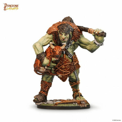 Archon Studio DNL0040 Dungeons & Lasers Miniatures: Yahazzal The Hungry Troll