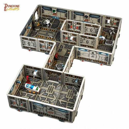 Archon Studio DNL0001 Dungeons & Lasers Starter Set: Sci-Fi