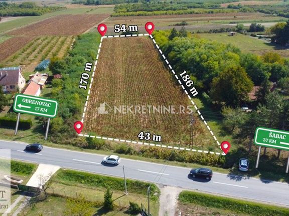 Građevinsko zemljište, 83 ara, Skela, Obrenovac - 40.000€