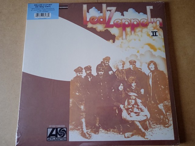 Led Zeppelin - Led Zeppelin II, 2xLP!, Novo