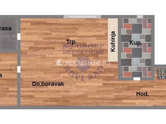 Dvosoban stan na Adicama,44m2