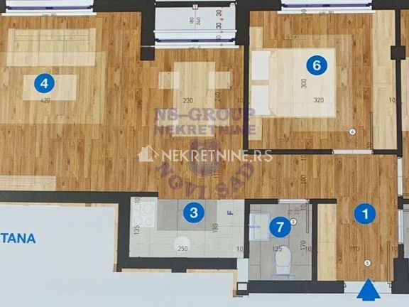 Trosoban u izgradnji - 65m2 - sa PDV-om