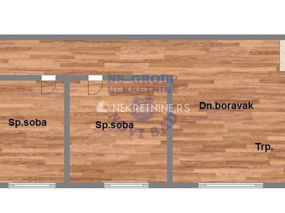 Dvoiposoban stan 56m2 Adice