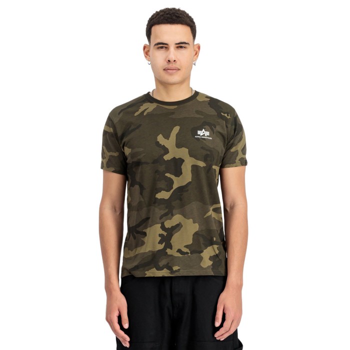 Alpha Industries Basic T Small Logo Camo majica